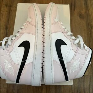 Jordan | Shoes | Womens Air Jordan Mid Barely Rose | Poshmark